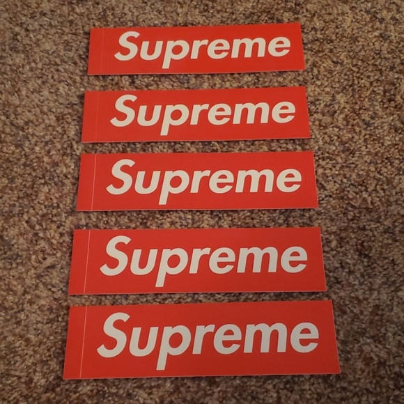 Supreme | Wall Decor | Supreme Stickers | Poshmark